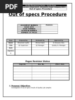 Managing Out-of-Specification Test Results | PDF | Assay ...