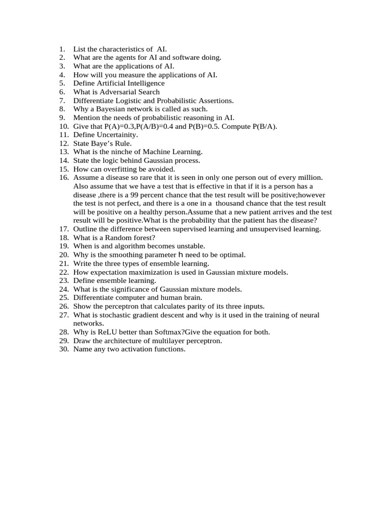 cs3491 Question Bank | PDF