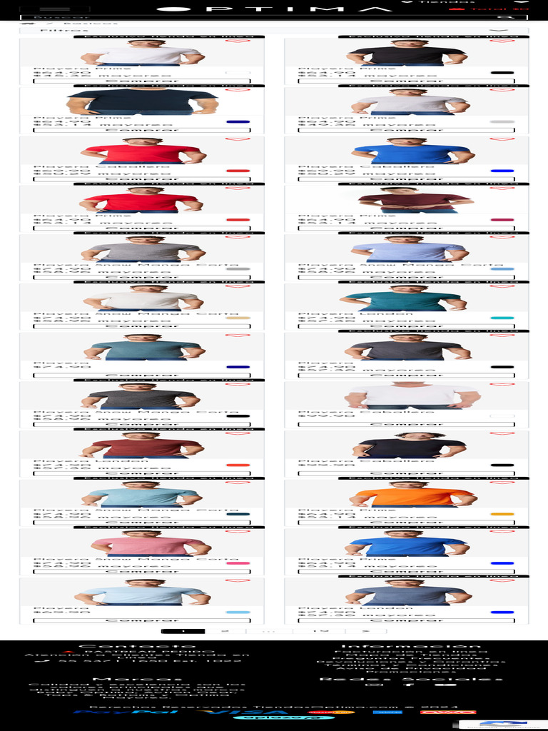 Tiendas Optima Categorías de Productos Básicos | PDF | Promoción y ...