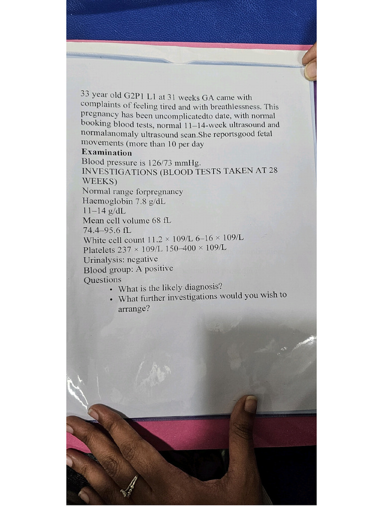 Case Scenarios | PDF