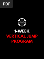 Broad Jump & Long Jump Training Plan | PDF