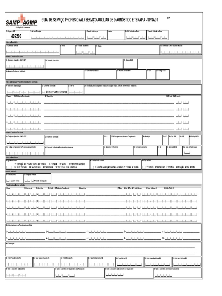 2-Guia SPSADT - Samp | PDF | Medicina Clínica