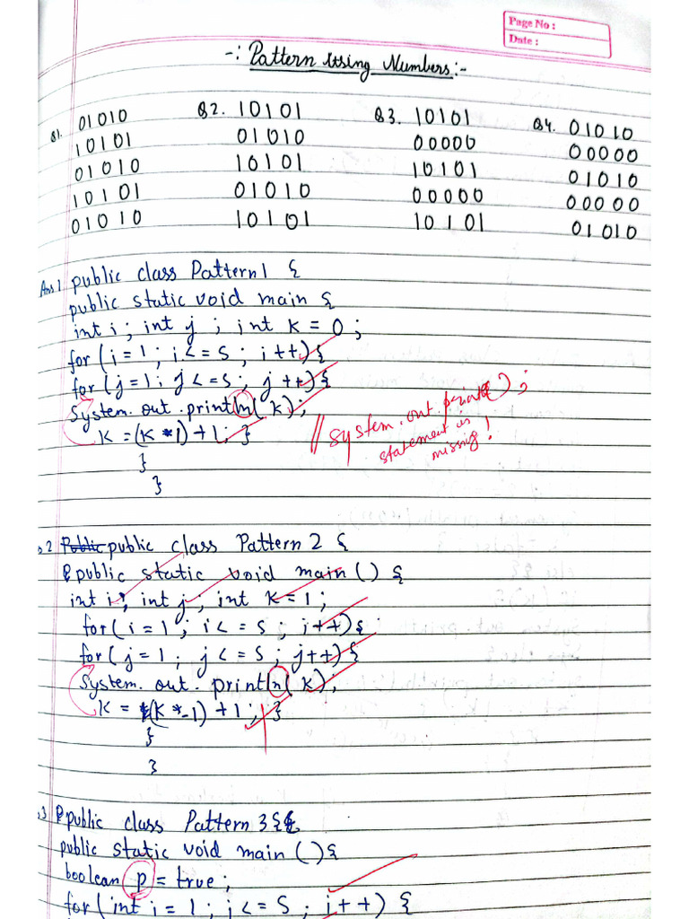 Series And Pattern Pdf
