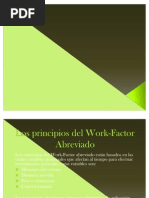 Work Factor | Movimiento (física) | Pie