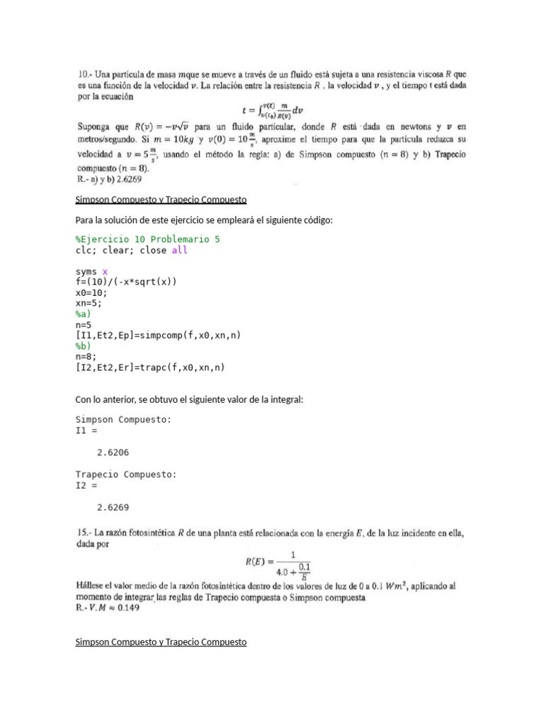Problemario 5 | PDF