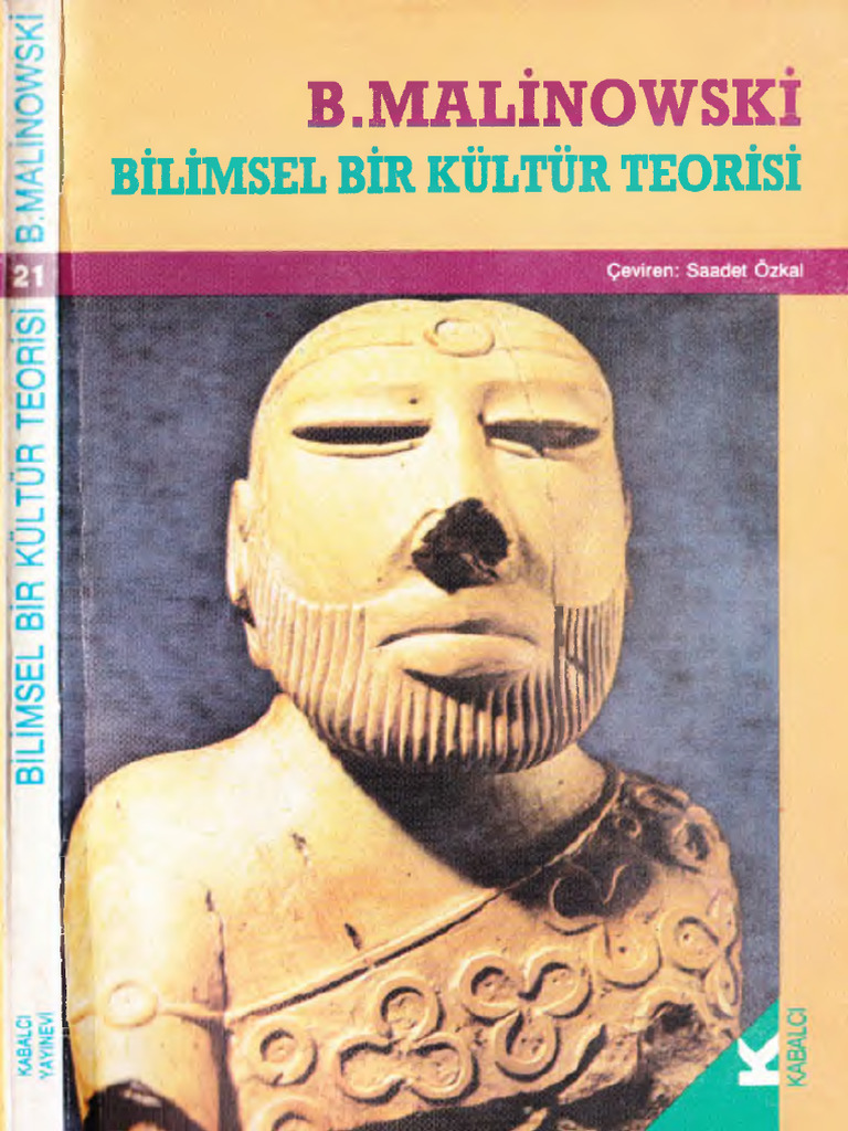 B.Malinowski - Bilimsel Bir Kültür Teorisi - Kabalcı | PDF