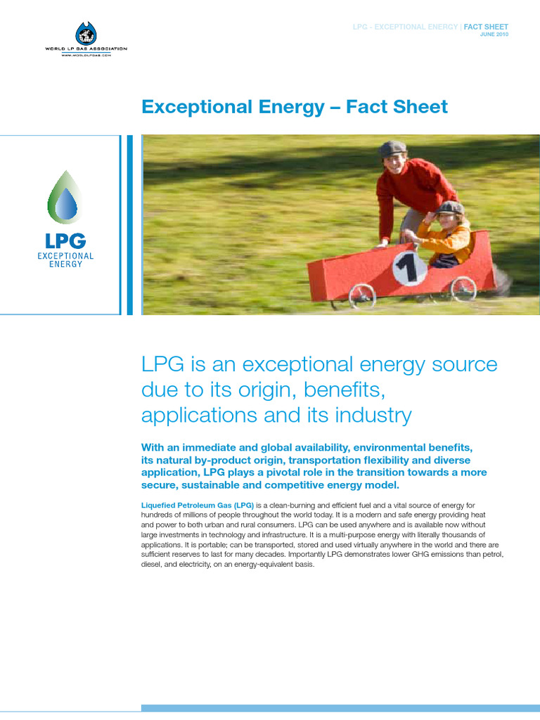 LPG -Fact_Sheet | PDF | Liquefied Petroleum Gas | Natural Gas