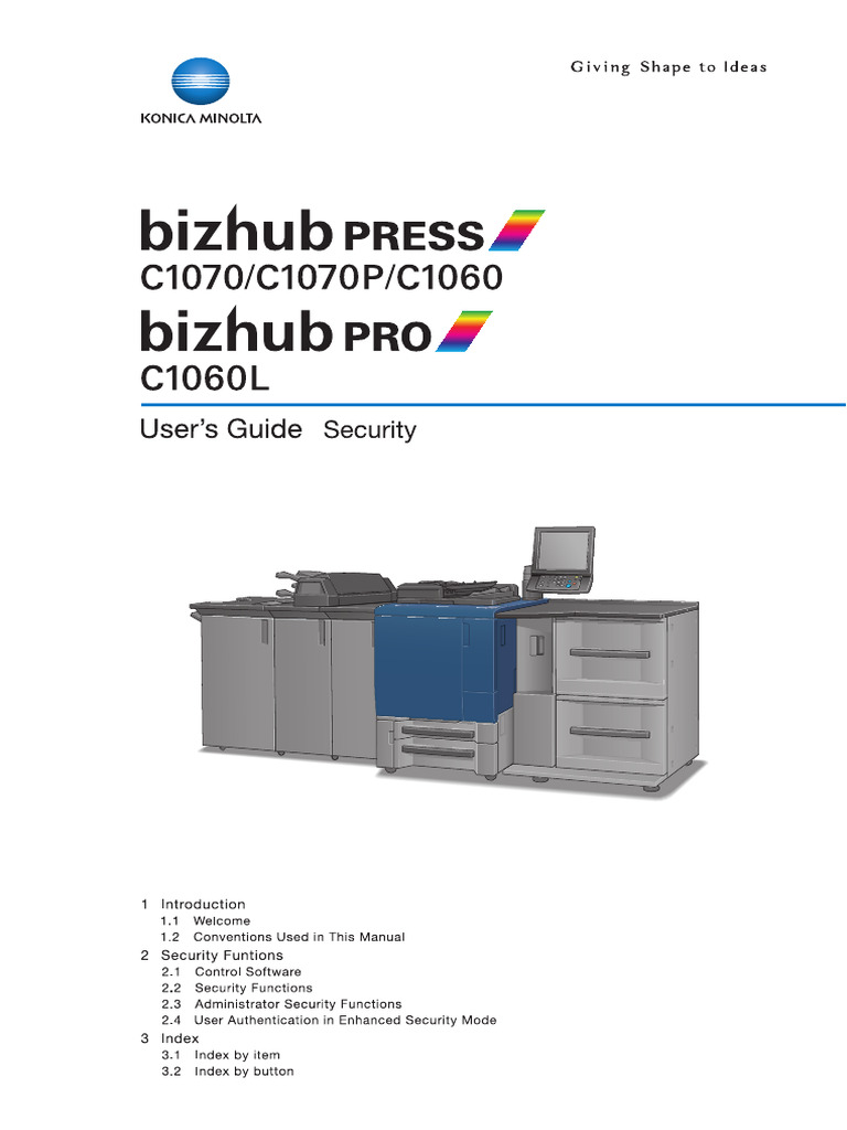 Security en 01 1070 1070P 1060 1060L | PDF | Password | Authentication