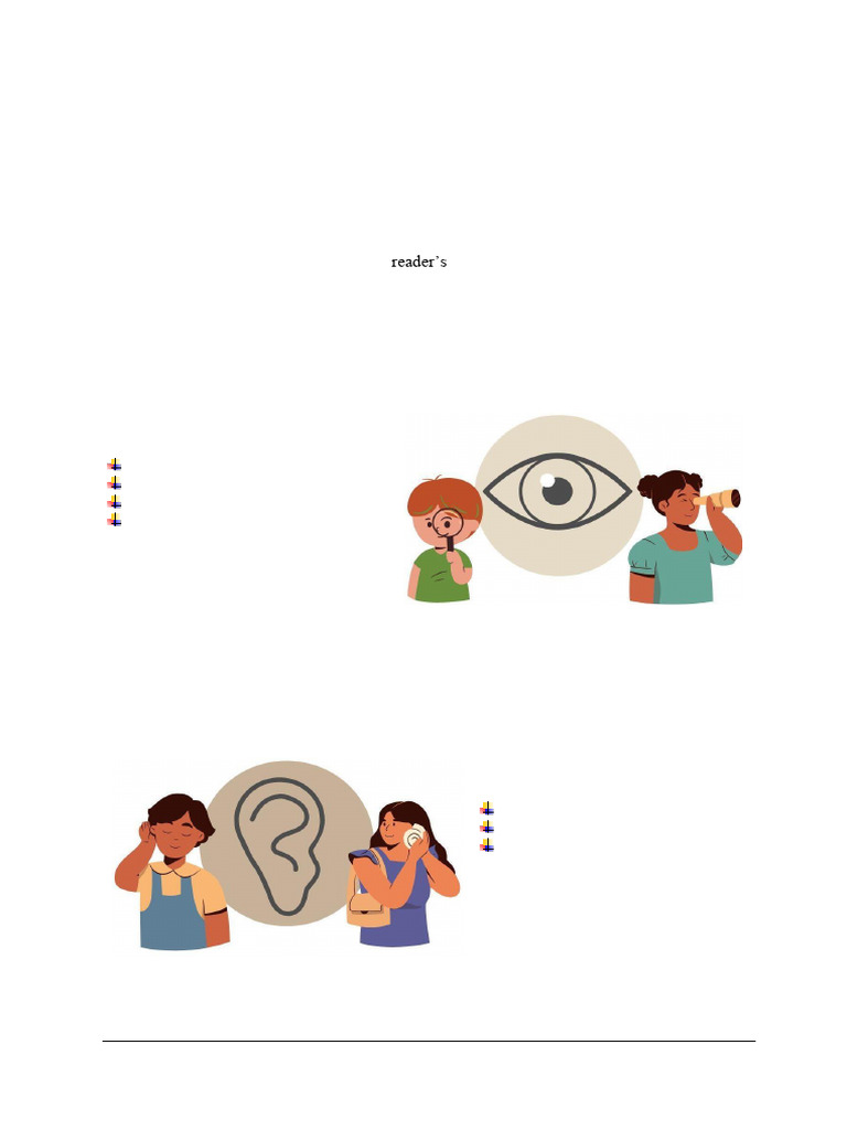 STD 8eng Lit Ignite Your Imagination | PDF | Senses | Somatosensory System