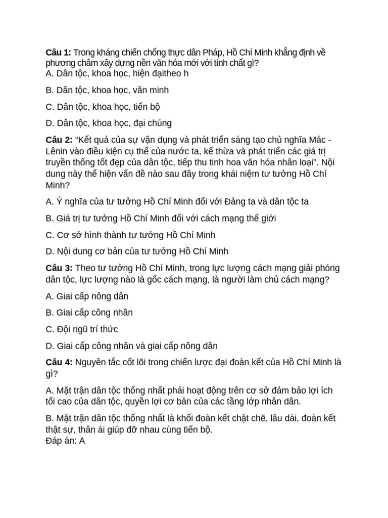 Đề 1- TTHCM | PDF