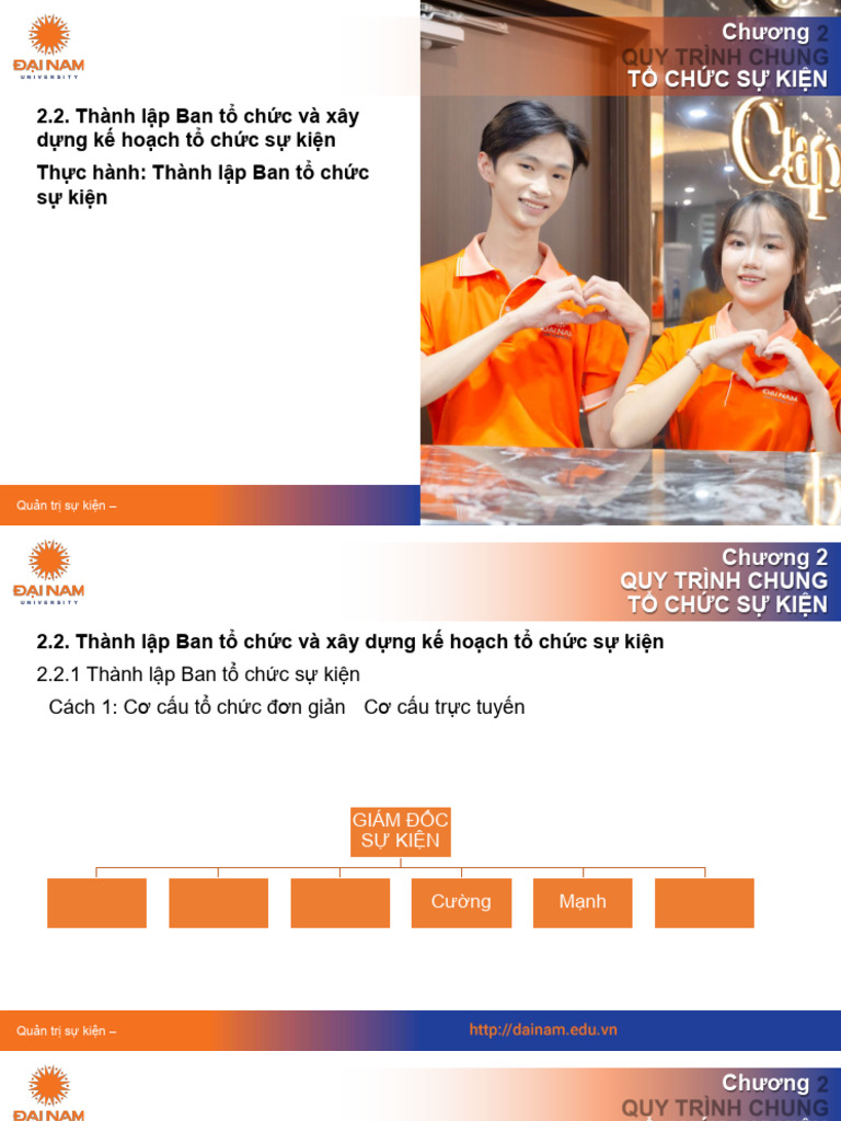 TOU Bai Giang Quan Tri Su Kien 4 | PDF