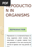 Reproduction Types in Organisms | PDF | Reproduction | Sexual Reproduction