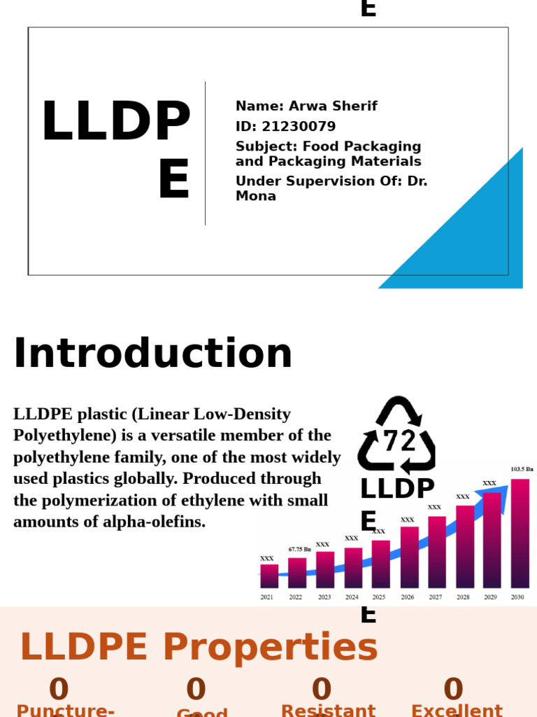 LLDPE Arwa Final | PDF | Polyethylene | Polymers