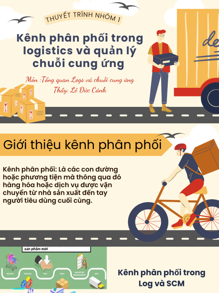 Yellow Colorful Fun Illustrative Delivery Business Presentation | PDF