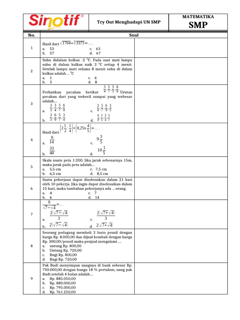 TO MTK SMP 2013 (1) | PDF