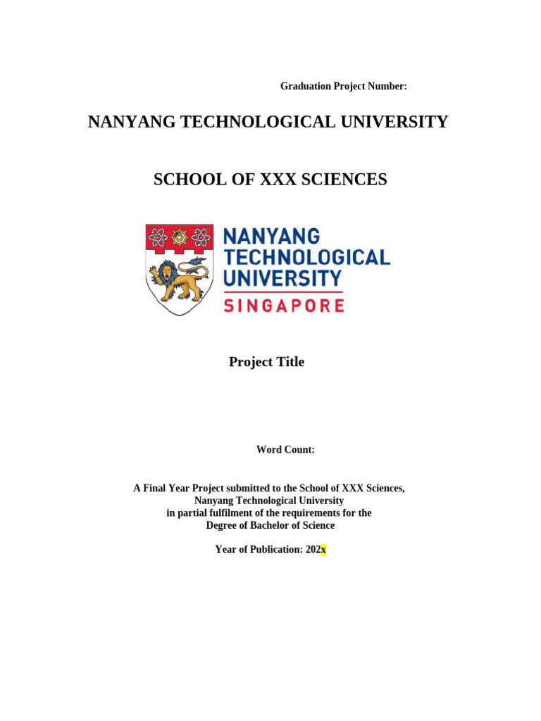 FYP Cover Page | PDF