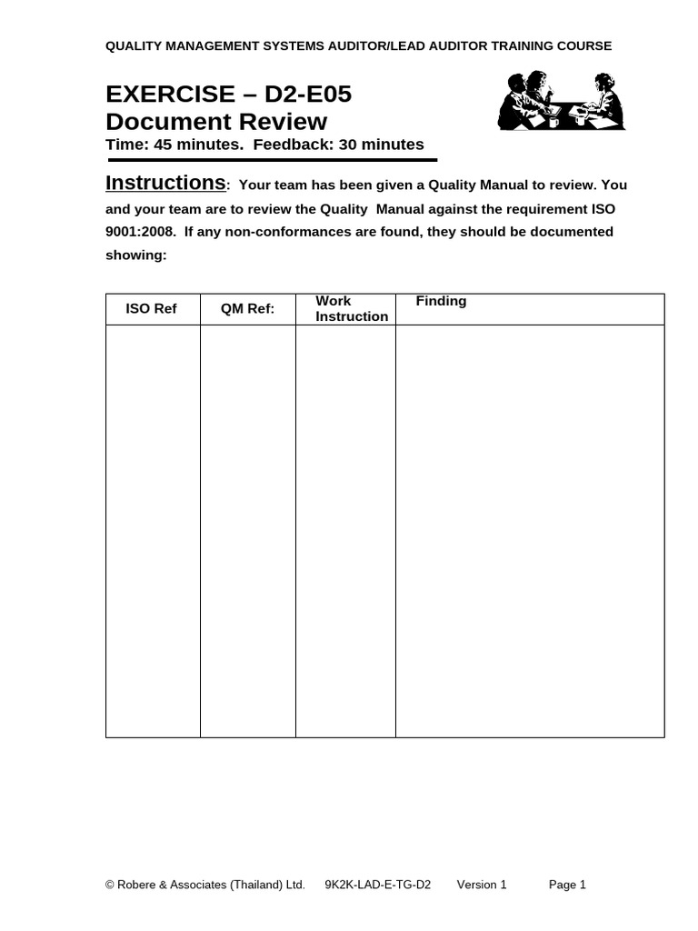 EXERCISE-D2-E05 Rev0 | PDF