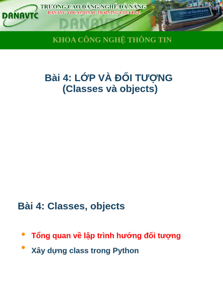 Bai Giang CTDL-GT Chuong 3.2-Lớp-Đối Tượng | PDF