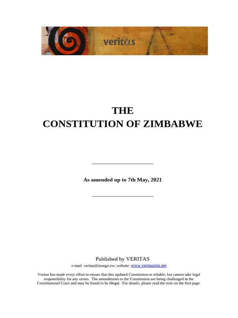 Constitution Updated to 2021 | PDF | Judiciaries | Government