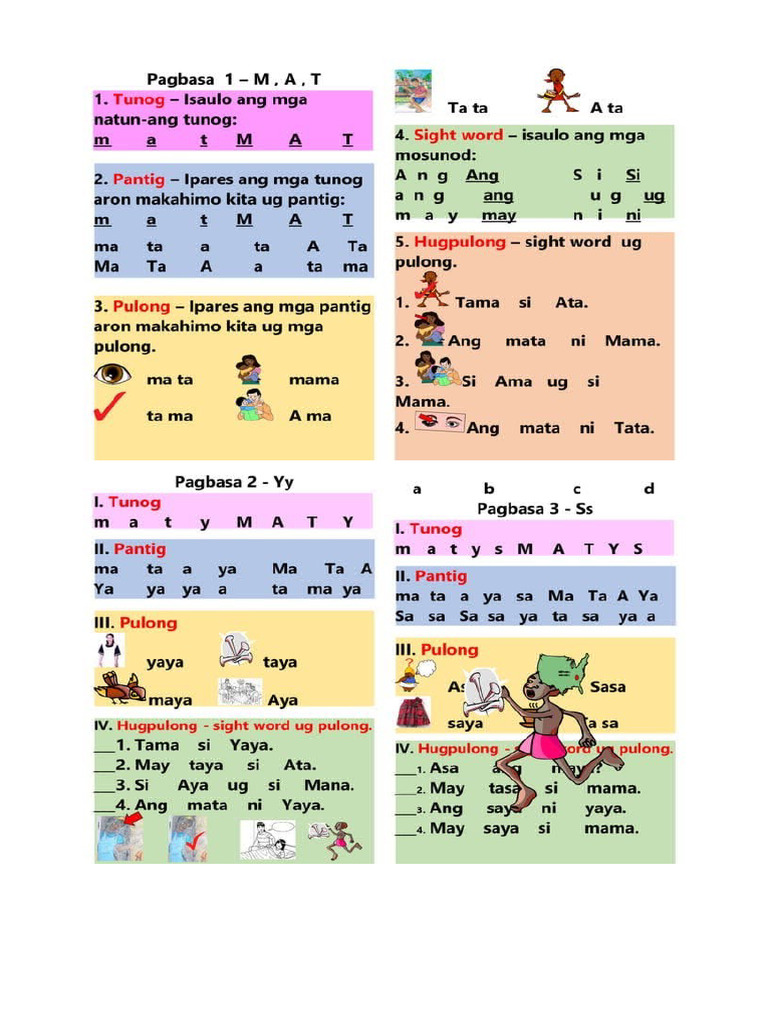 Bisaya Basahon | PDF