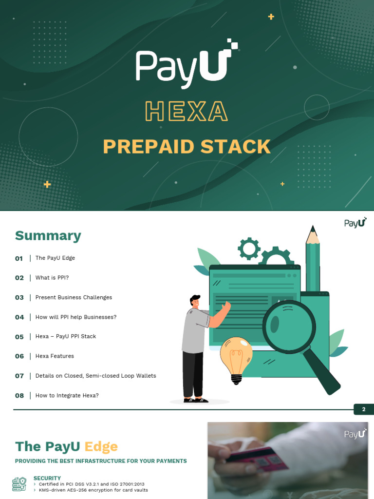 Hexa: PayU's PPI Solutions Overview | PDF | Credit Card | Debit Card