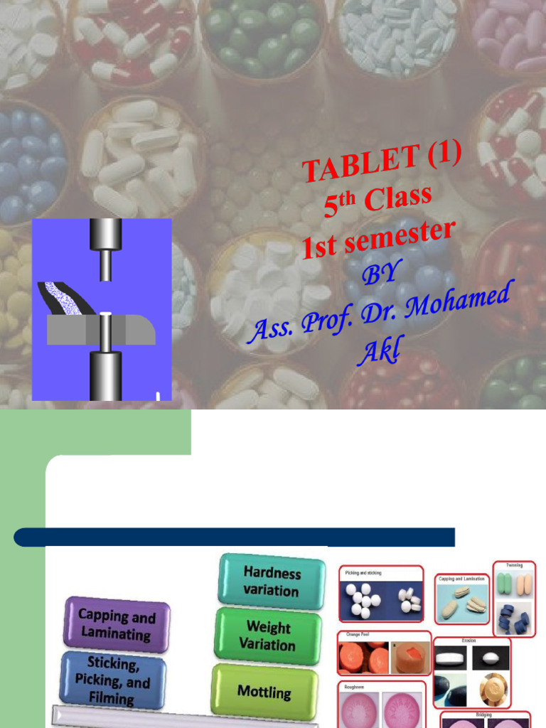 Tablet Quality Control Issues & Solutions | PDF | Tablet (Pharmacy ...