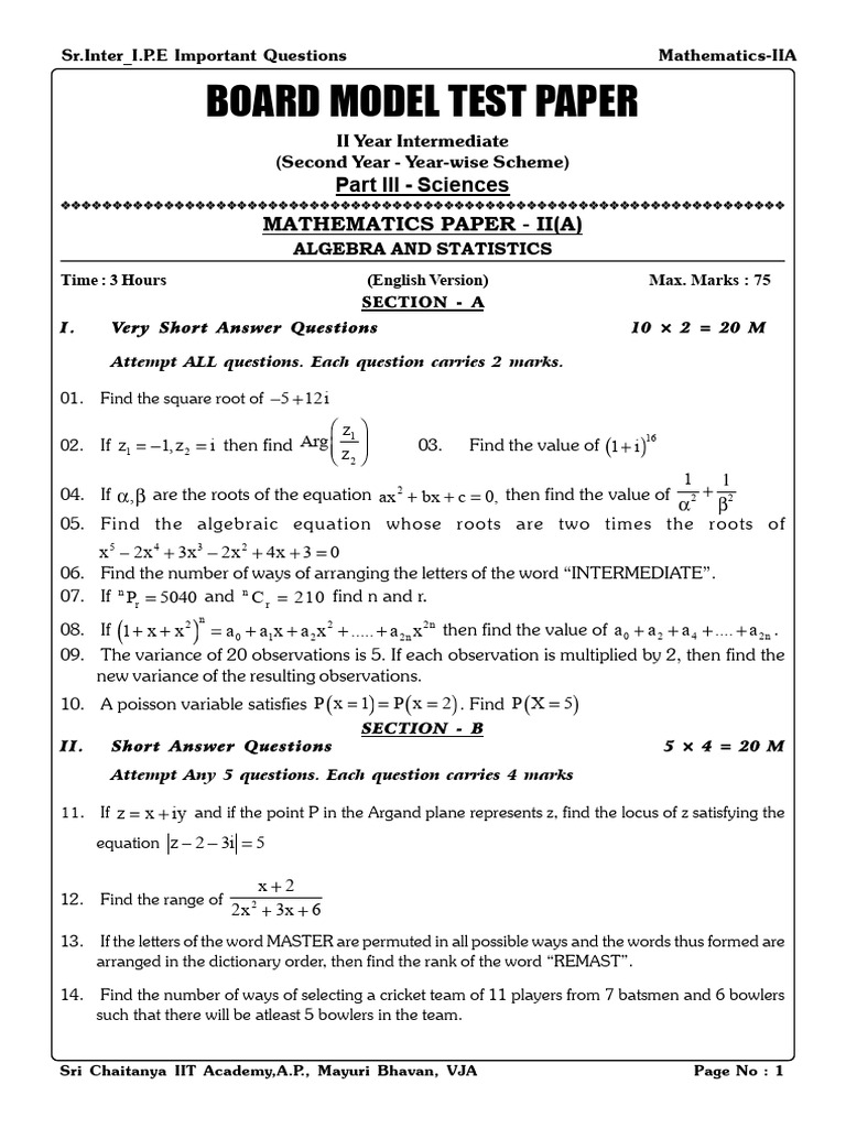 Sr Total Book Pdf Pdf Complex Number Variance