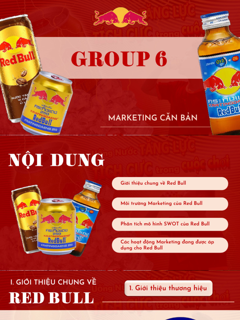 Nhóm 6 - Red Bull - Slide | PDF
