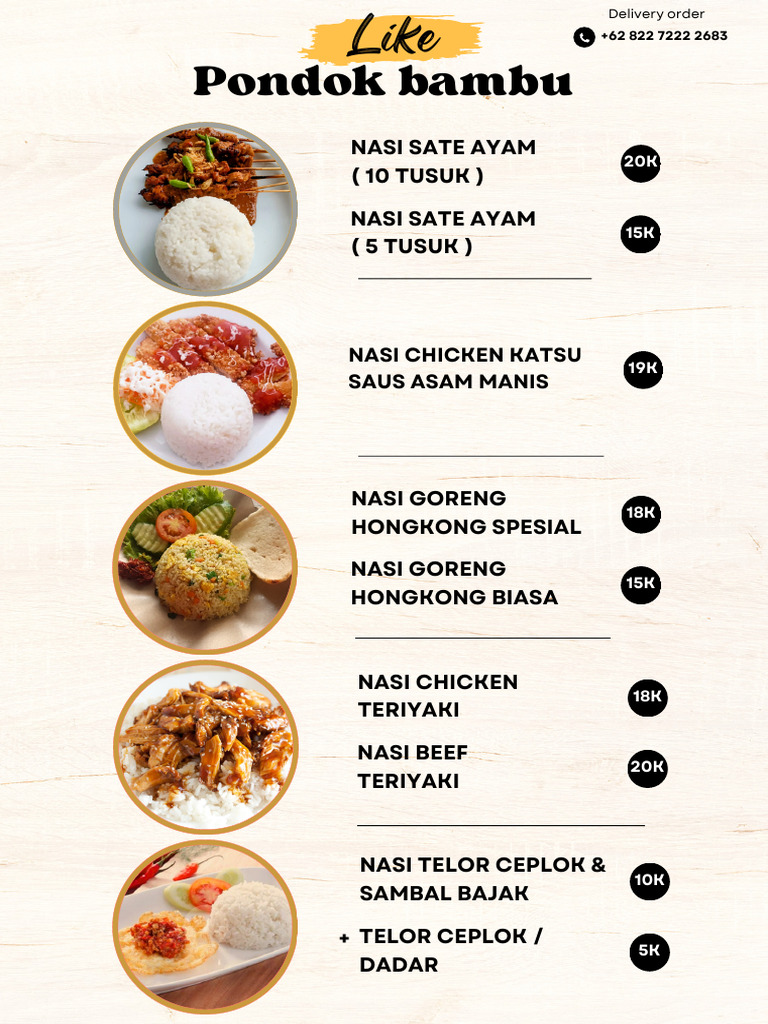Food Menu | PDF