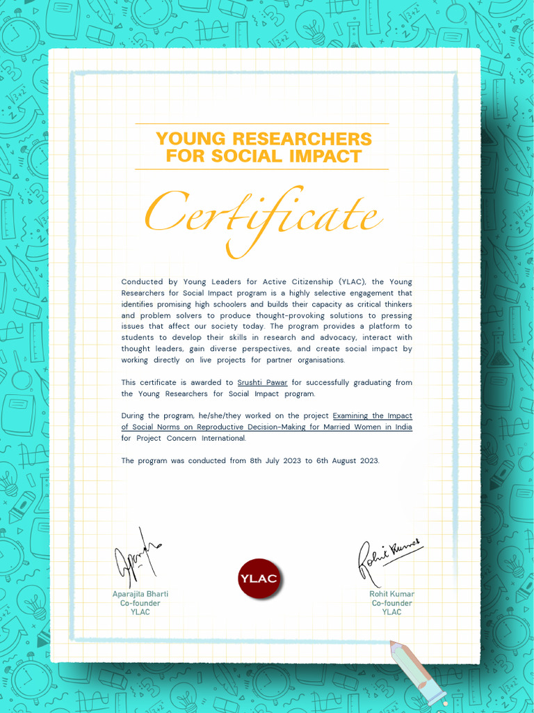 YRSI July'23 - Certificate of Graduation - Certificate-Certificate of ...
