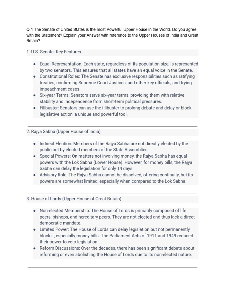 Political Science Paper 2 - Part 1 | PDF | European Union | Separation ...