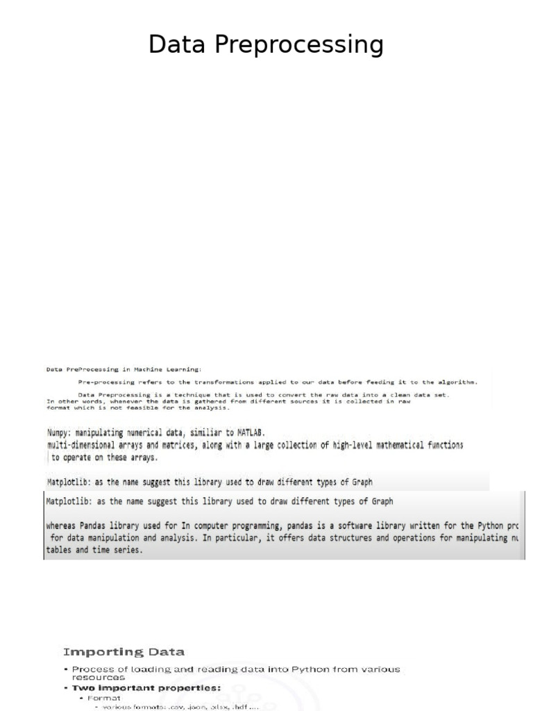 Data Preprocessing | PDF | Quartile | Computing Data Preprocessing | PDF | Quartile | Computing