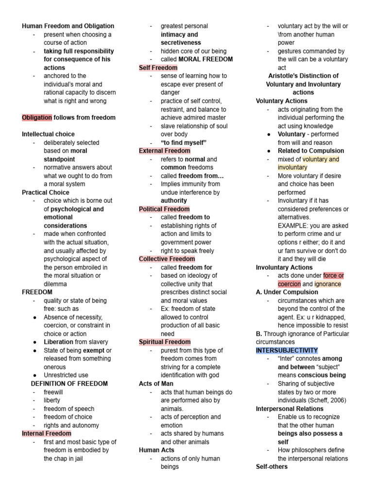 Iphp Reviewer | PDF | Love | Reason