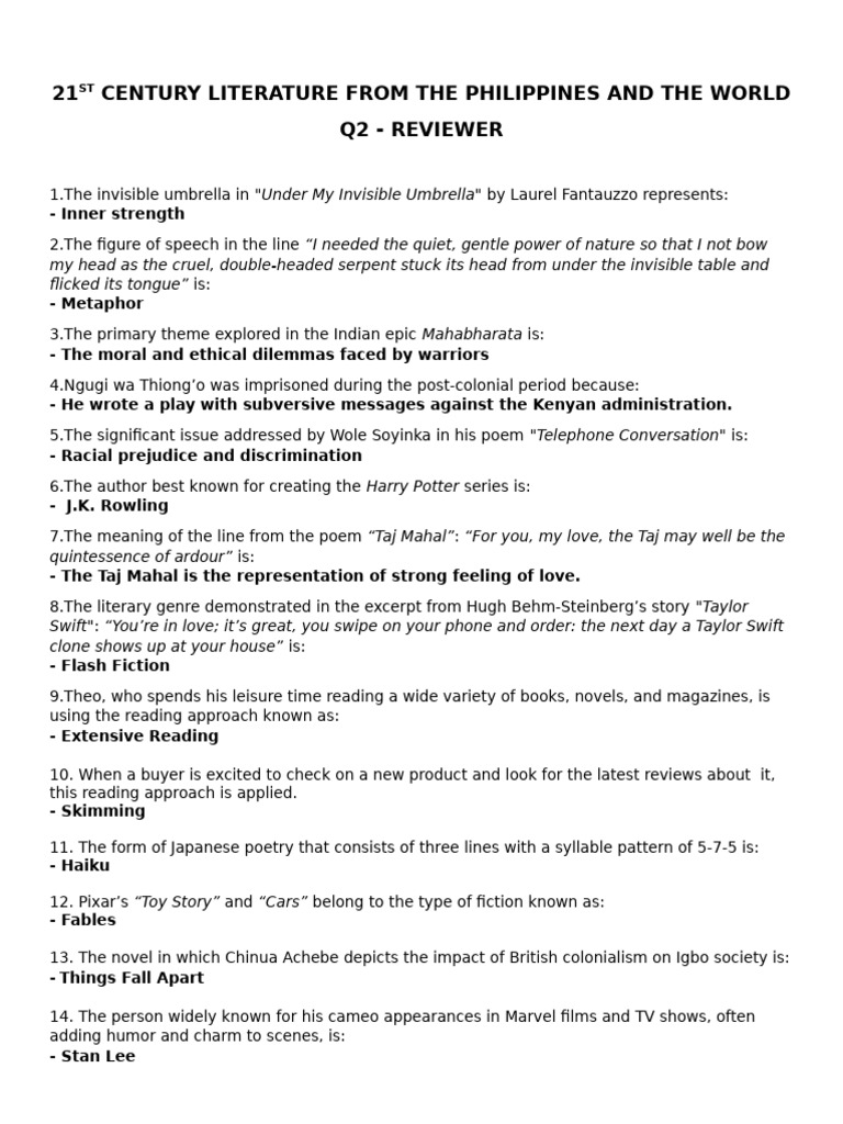 21st 3 | PDF | Narrative | American Literature