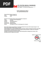 Contoh Template Surat Paklaring | PDF