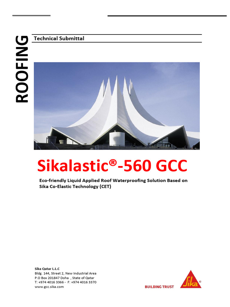 Submittal Sikalastic 560 GCC & Sika Reemat 120 & Primer - Al Riyadh ...