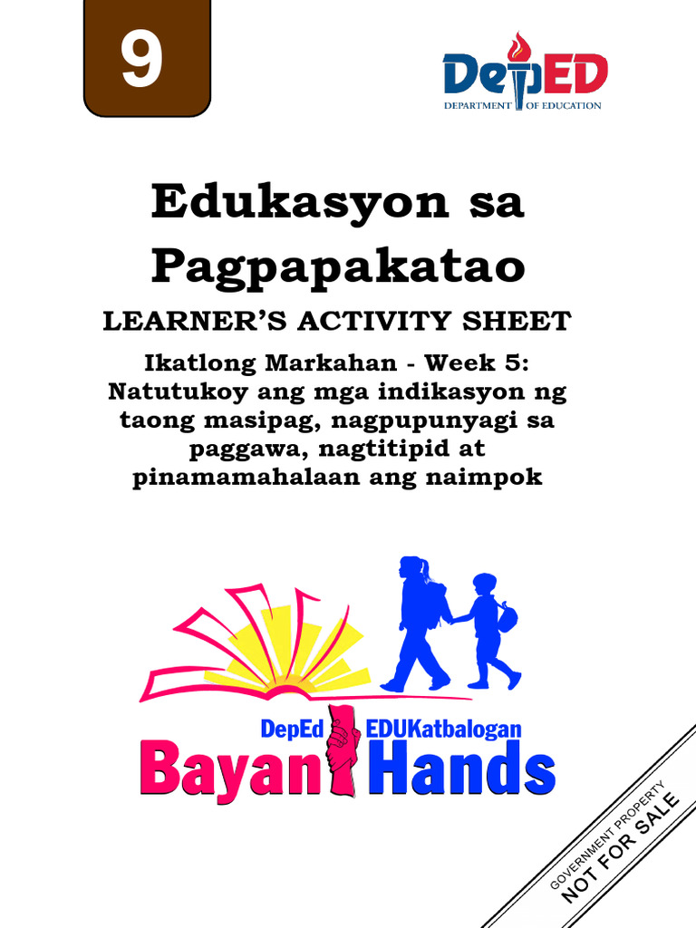 EsP9 Q3 LAS Week5 | PDF