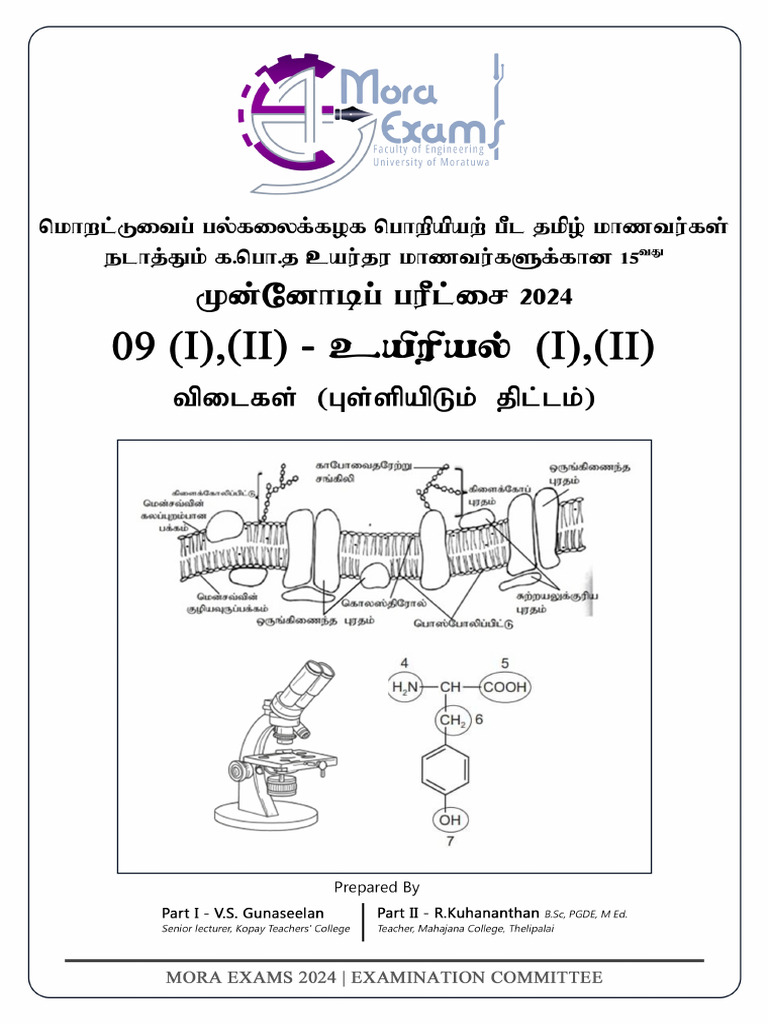 2024 Mora Biology Exam Paper | PDF | Qualifications | Educational ...