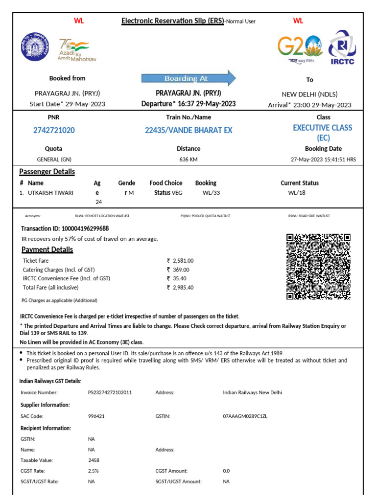 fack ticket | PDF | Identity Document | Payments