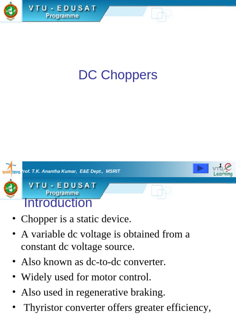DC-Choppers | PDF | Power Electronics | Inductor