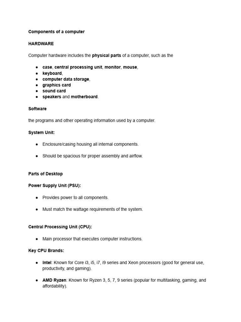 Itc Reviewer 3 | PDF | Graphics Processing Unit | Computer Hardware Itc Reviewer 3 | PDF | Graphics Processing Unit | Computer Hardware