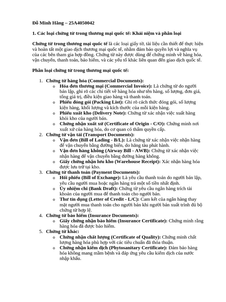 Đỗ Minh Hằng 25A4050042- BTVN tuần 15+16 | PDF