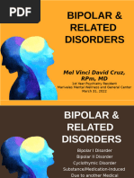 Dsm5 Cheat Sheet | PDF | Anxiety Disorder | Bipolar Disorder