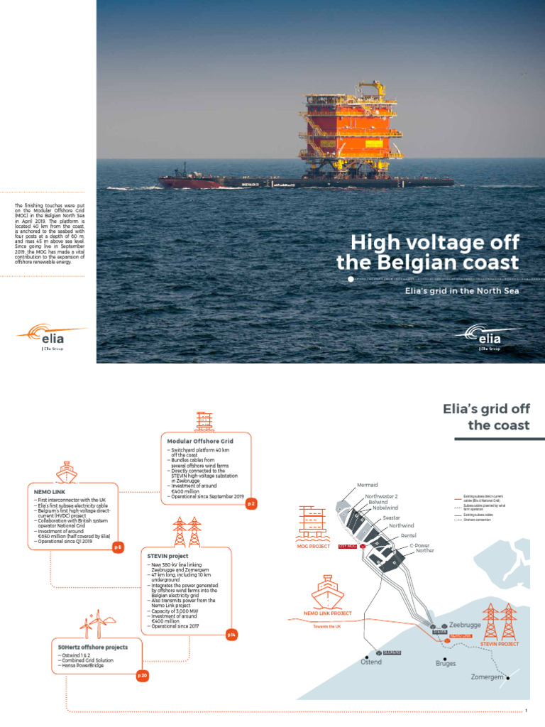 Elia - Offshore Projects - Brochure - en | PDF | Offshore Wind Power ...