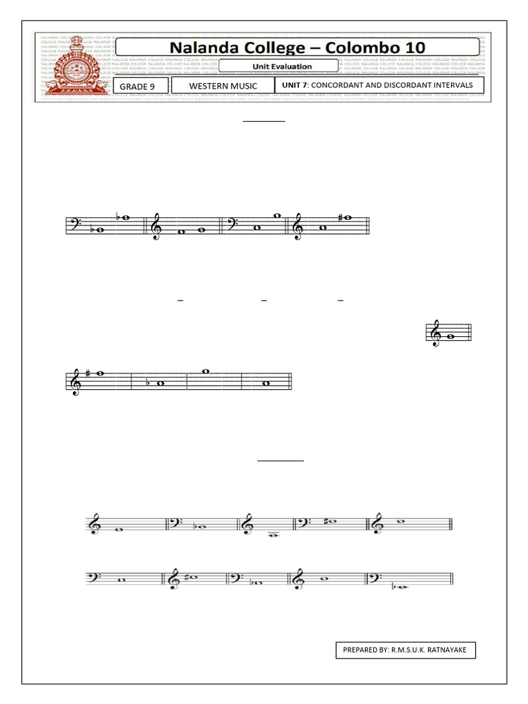 G9 Ut 7 Concordant and Discordant | PDF