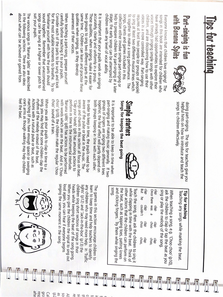 Early Years Singing | PDF