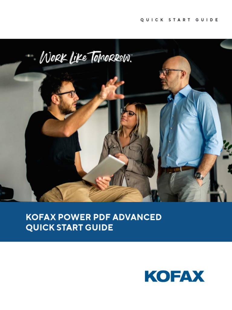 Kofax PowerPDF - Quick Start Guide | PDF | Public Key Certificate ...