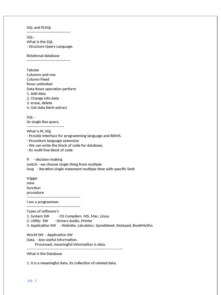 1. SQLClassRoom (1) | PDF | Relational Database | Databases