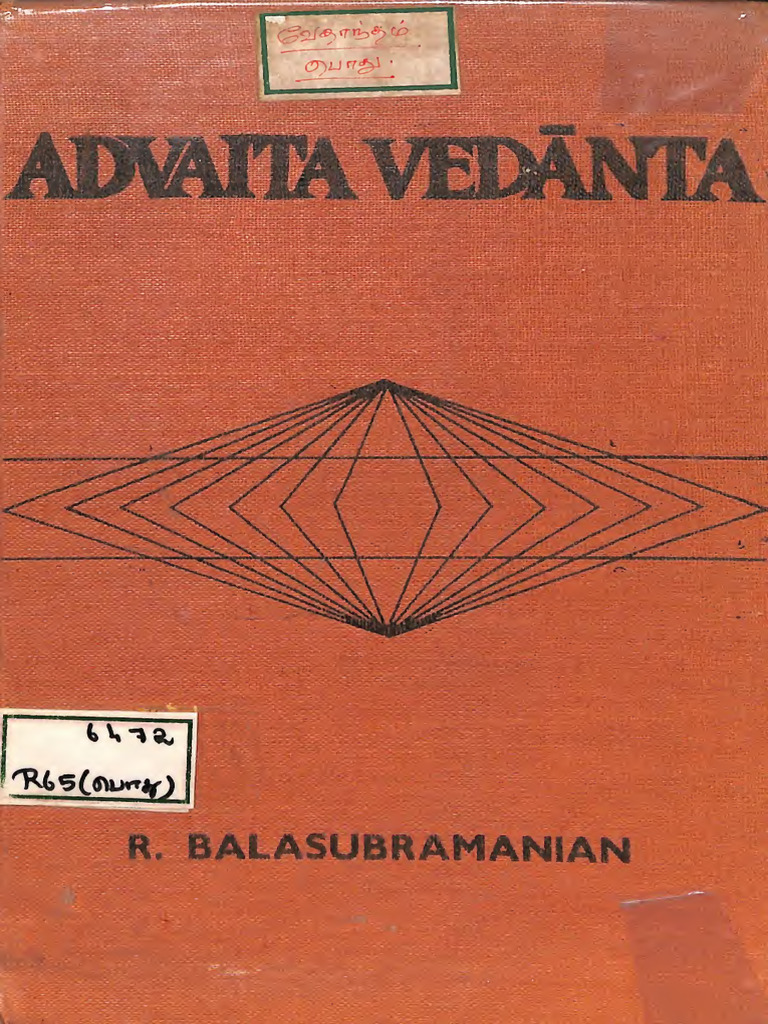 Advaita Vedanta-1976 - Text | PDF | Brahman | Advaita Vedanta