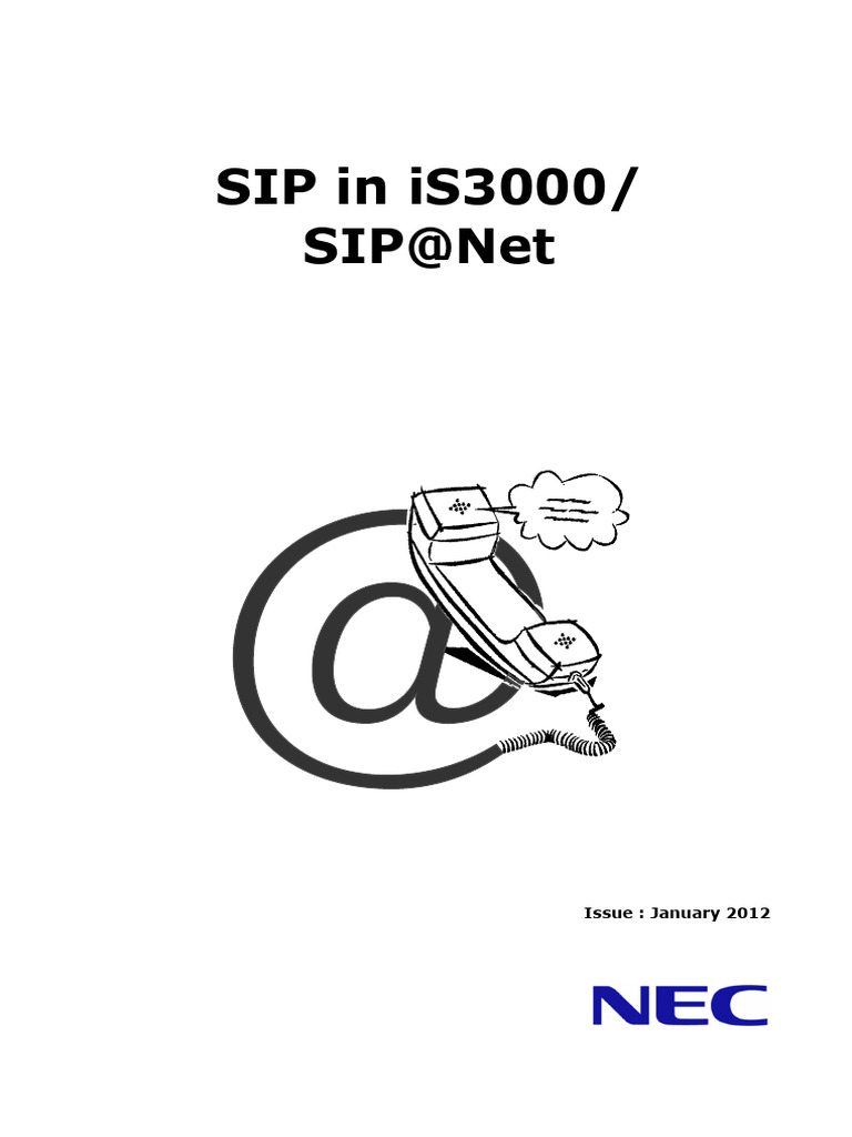 SIP in Is3000 CE Manual | PDF | Session Initiation Protocol | Wide Area ...